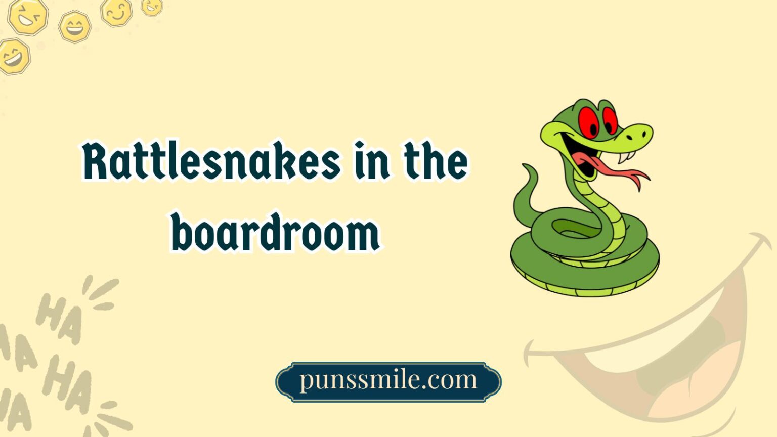 175+ Snake Puns & Jokes! That Are Hiss-terically Funny 😂🐍 - punssmile.com